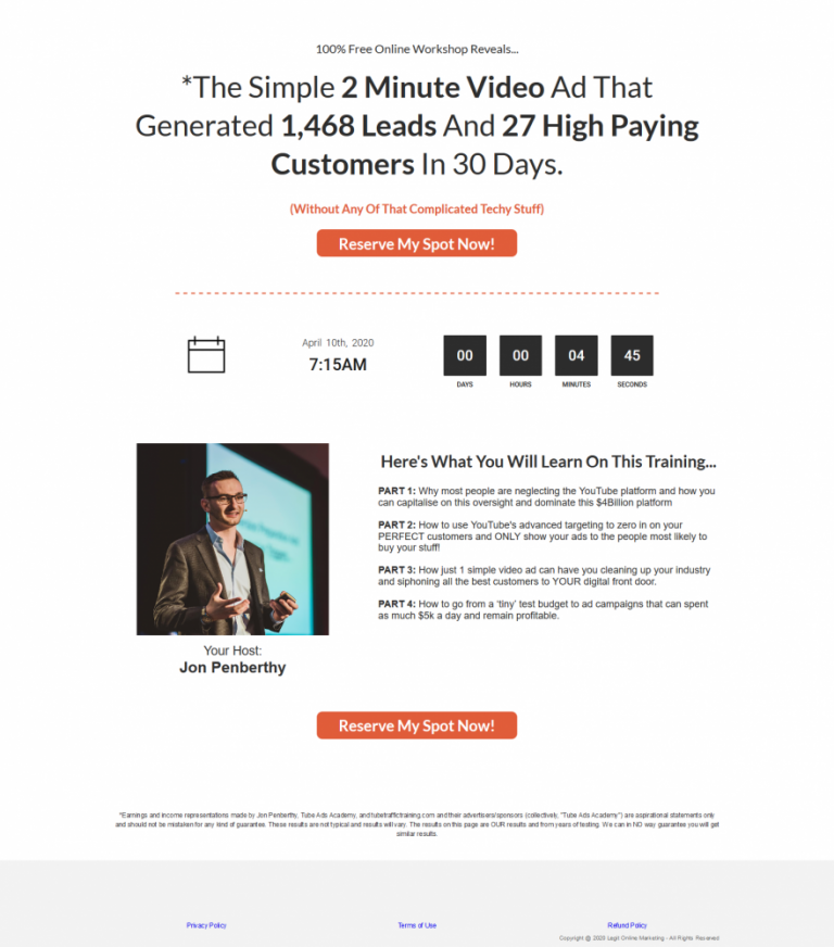 How To Create An Opt In Page That Delivers Massive Results Quickly