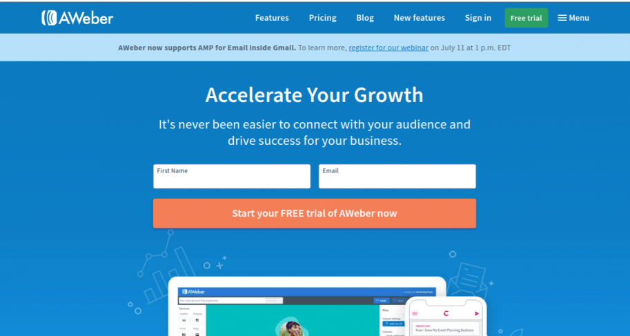 Aweber Review 2022 - Complete Pricing And Features Details