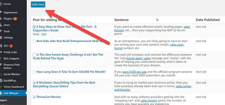 Link Whisperer - How To Add Multiple Internal Links Fast In WordPress ...