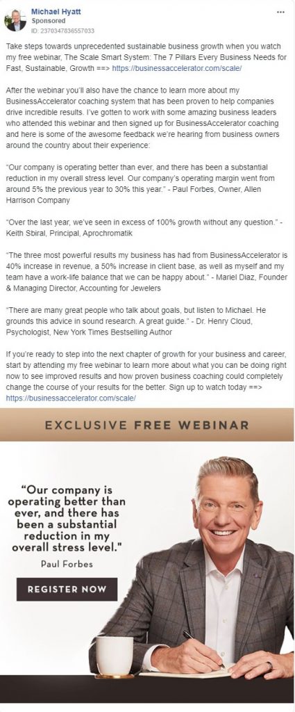 29 Best Facebook Ad Examples From Marketing Legends